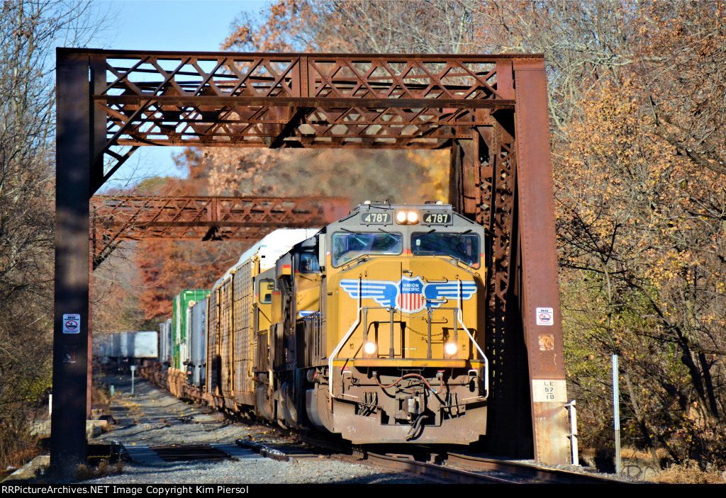 UP 4787 NS Train 212
